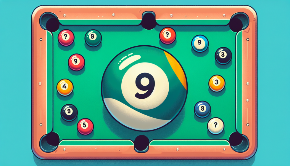 De que color es la bola 9 en billar pool | mundorecreativos.com